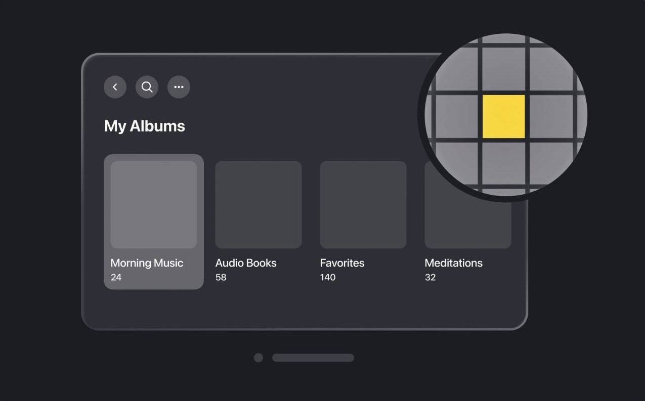 Guidelines of Spatial UI Design